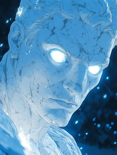 Glowing Eyes Greek Statue Stock Illustration Illustration Of Statue