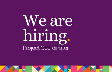 We Are Hiring Project Coordinator White Label Creative