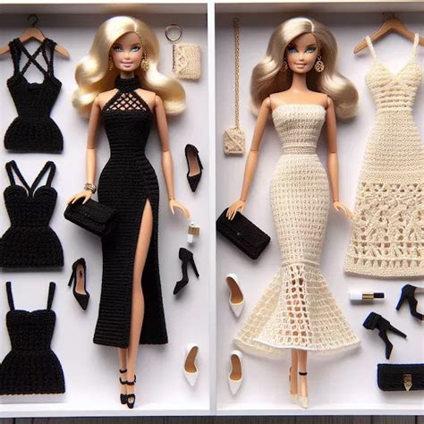 Crochet Your Own Barbie Fashion Collection With These Easy And Fun