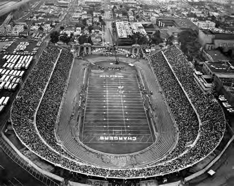 Balboa Stadium San Diego Chargers San Diego Area Nfl Stadiums