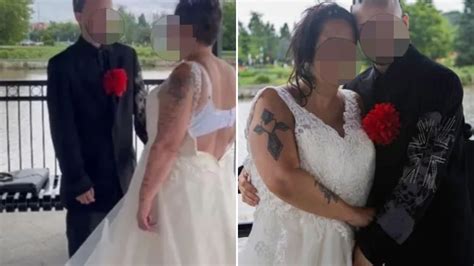 Brides Dress Rips Leaving Her Exposed During The Ceremony But Its