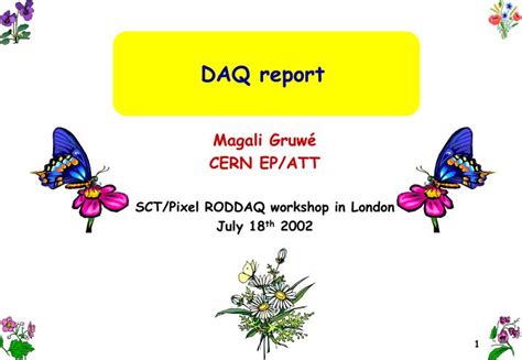 Ppt Daq Report Powerpoint Presentation Free Download Id 3346694