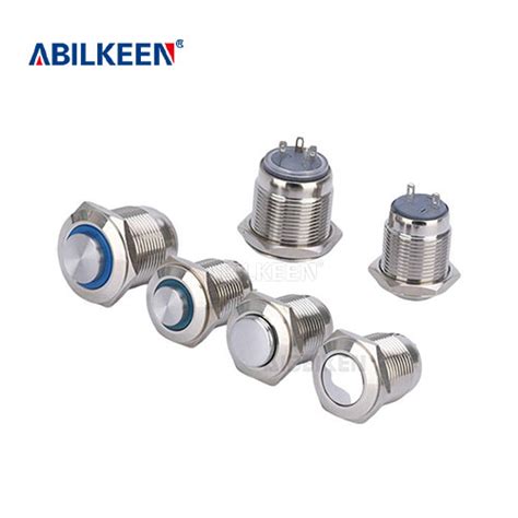 Ib16e P10z E 16mm Led Push Button Switch Aibeiken