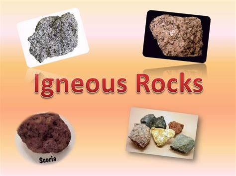 Igneous Rock Presentation Pptx