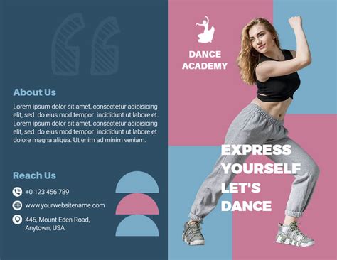 Dance Brochure Templates