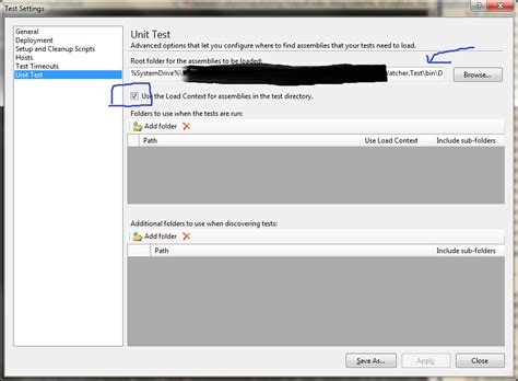 Unit Testing Visual Studio 2010 How To Stop Change Of Execution Path When Running A Test