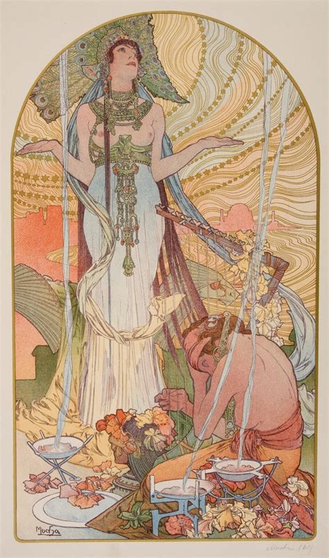 A Complete Analysis Of “salammbô The Incantation” By Alphonse Mucha