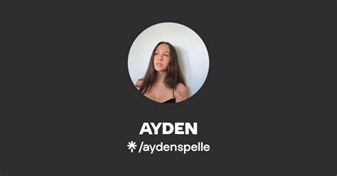 Ayden Listen On Spotify Linktree