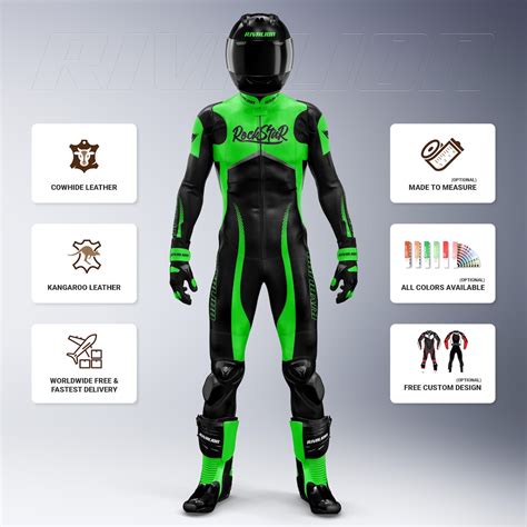 Kawasaki Ninja Zx10r Motorcycle Suit Motorbike Suit Motorcycle