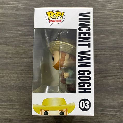 Funko Pop Artists 03 Vincent Van Gogh Hobbies And Toys Toys And Games