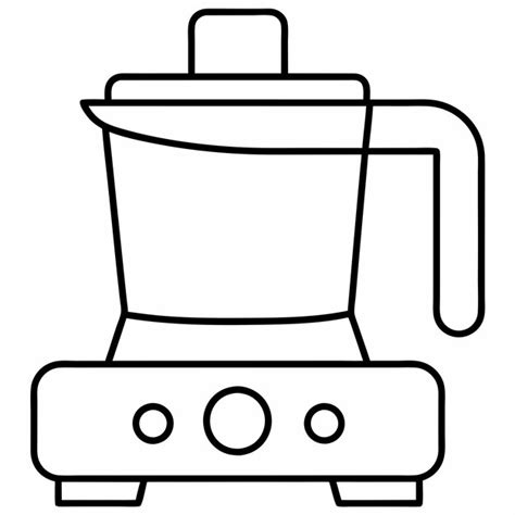 Food Processor Vector Illustration Premium Ai Generated Vector