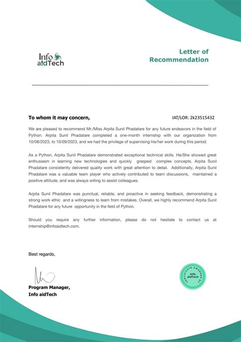 Arpita Phadatare On Linkedin Infoaidtech Thankful