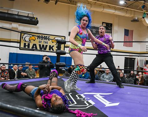Pro Wrestling Action Draws Fans To Dean Tech High School In Holyoke