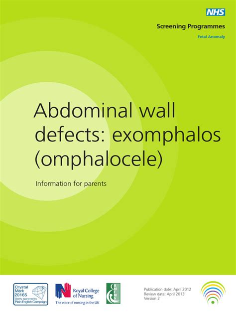 001 Abdominal Wall Defects Exomphalos Omphalocele Pdf Diseases