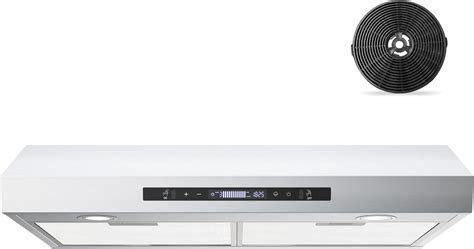 Firegas Range Hood 30 Inch Under Cabinet 450 Cfm Ductedductless