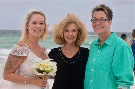 Same Sex Same Sex Destin Fl Weddingvow Renewal Officiant
