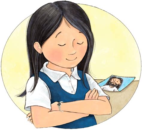 Lds Praying Clipart