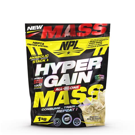 Npl Hyper Gain Vanilla 1kg Shop Today Get It Tomorrow