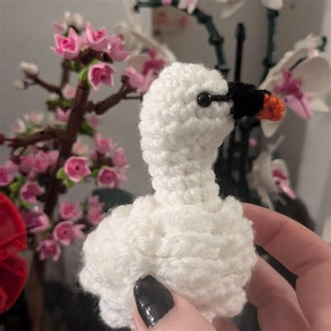 Squashed Rat Bookmark Hand Crocheted Quirky Mouse Bookmark Ideal