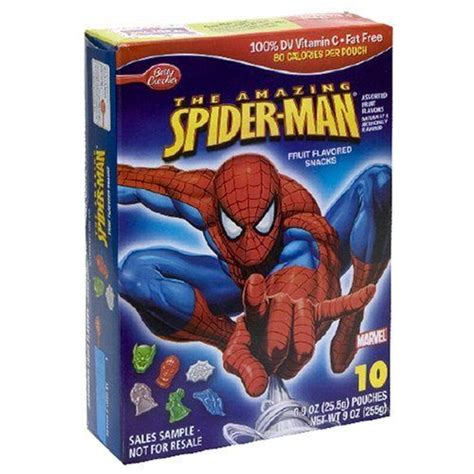 Betty Crocker Fruit Flavored Snacks 1 Deal Hulk Cereal Spiderman