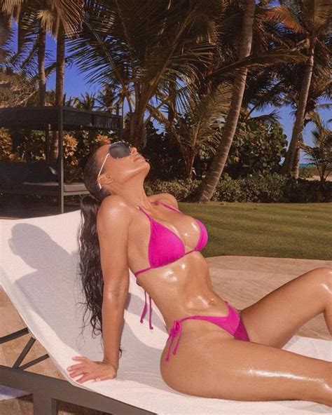 Celebrities Are Living In String Bikinis This Year Who What Wear
