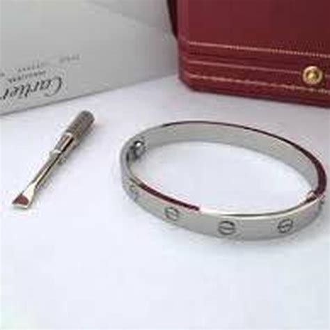 Cartier Love Bracelet Silver Perfect Condition Depop