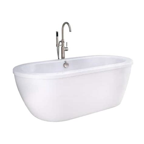 American Standard Cadet 66 In X 32 In Japanese Soaking Bathtub With