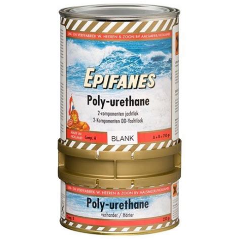 Epifanes Poly Urethane Jachtlak Blank Hoogglans Met Uv Filter Blik A