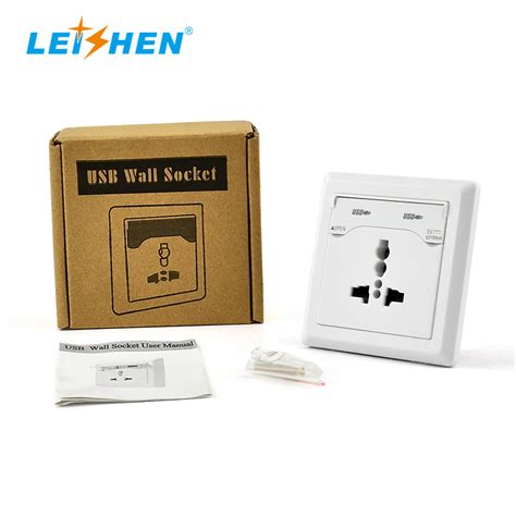 Popular Items Household Electrical Outlets Universal Type C Power Socket With Two Usb Charging