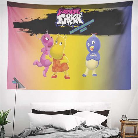 Backyardigans Tapestry T Wall Hanging Backdrop For Room Bedroom