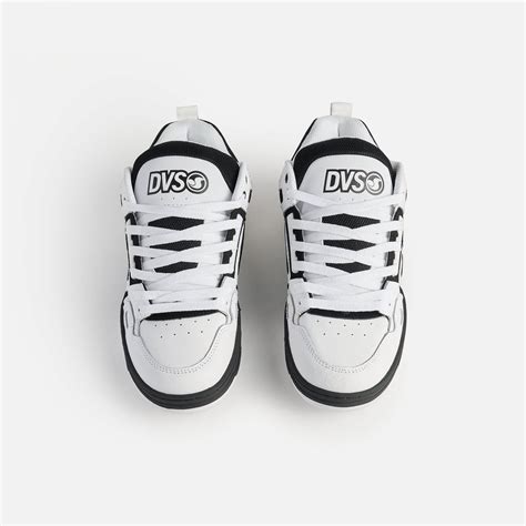 Comanche White And Black Dvs Shoes