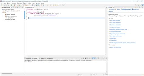 No Me Aparece Hola Mundo En Cmd Error Could Not Find Or Load Main