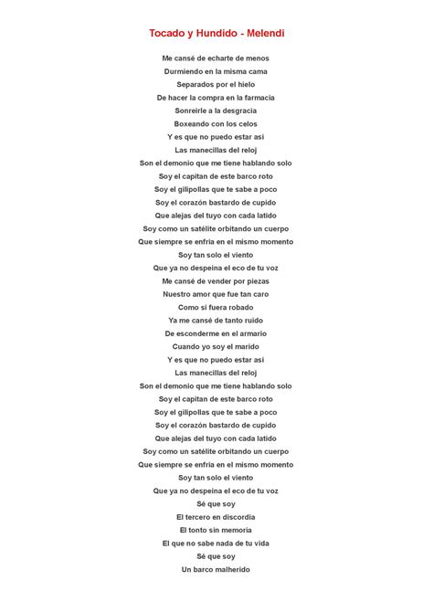 Calaméo Letras De Canciones