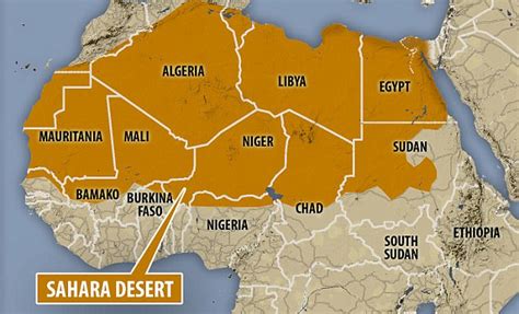 How Humans Created The Sahara Desert 8000 Years Ago Daily Mail Online