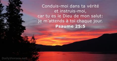 Psaume 255 Verset De La Bible