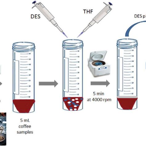 The Schematic Diagram Of Microextraction Procedure Download