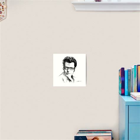 Ian Malcolm Jeff Goldblum Jurassic Park Chaos Theory Art Print For