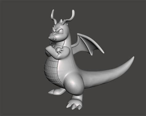 🐉 Pokemon Iris Dragonite Of Iris・ Stl File For 3d Printing・cults