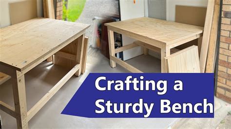 Building A Strong And Affordable Workbench For My Tiny Workspace Youtube