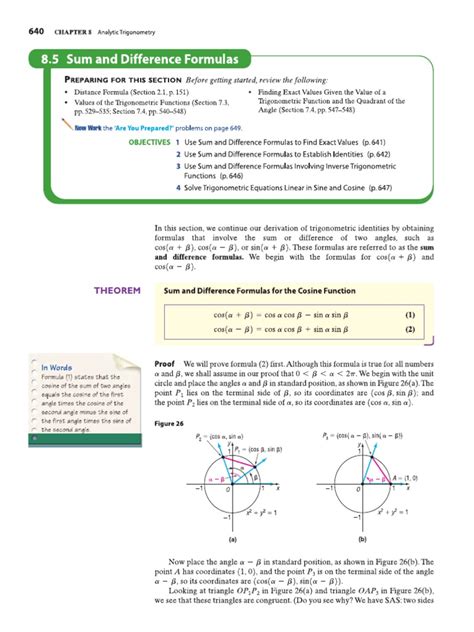 Double Multiple And Sub Multiple Angles Pdf