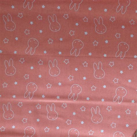 Miffy Peach Bobbins And Buttons Fabric Shop Leicester Sewing Patterns