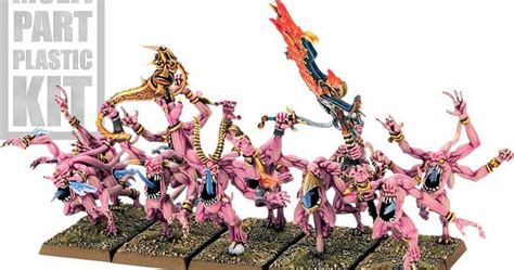 Warhammer Fantasy Battle Tabletop Gaming New Pink Horrors Daemon