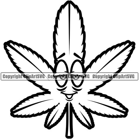 Weed Vector Pattern
