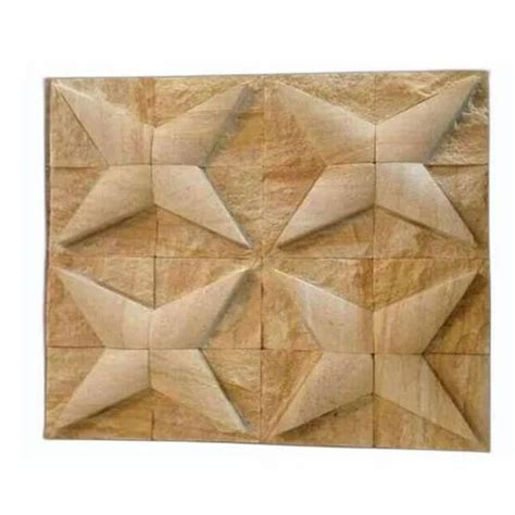 18mm Brown Stone Cladding Tile Size 1x1 Feet 300x300 Mm At ₹ 50 Piece In Udaipur