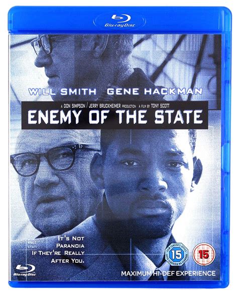 Enemy Of The State Blu Ray Uk Import Amazonde Will Smith Gene