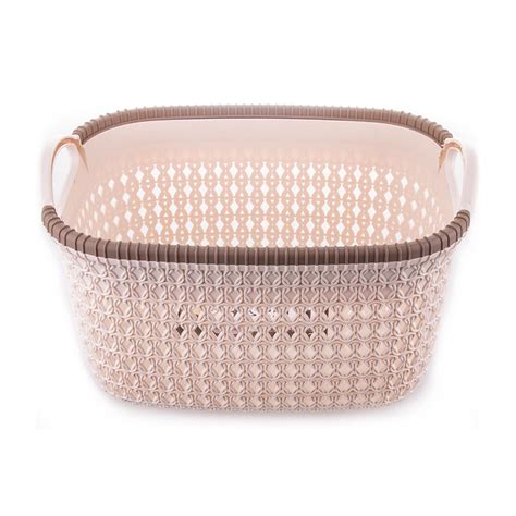 Square Plastic Storage Basket 323381 Value Co South Africa