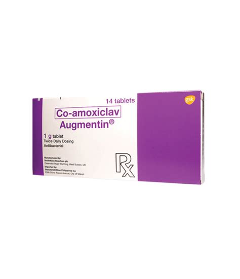 Augmentin 1g Tablet Rose Pharmacy Medicine Delivery