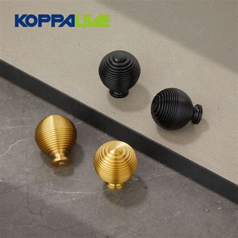 Drawer Pulls And Knobs 6166 Spherical Solid Brass