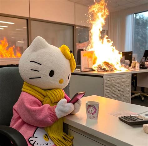 Pin By Thay On Contabilidade Hello Kitty Hello Kitty Wallpaper Work Memes