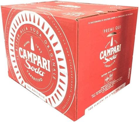 Siro Srl Distributore Horeca Campari Soda Cl10 Ctx100